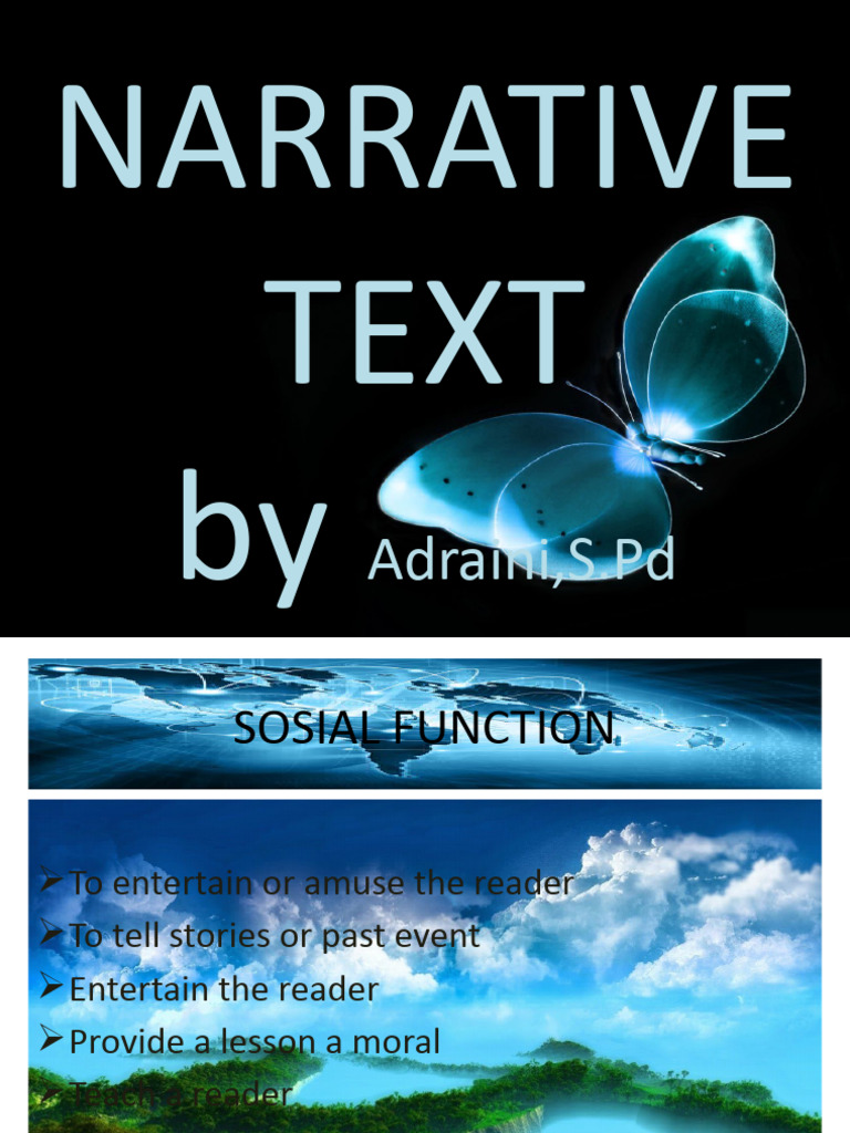 Narrative Text | PDF | Verb | Grammatical Tense