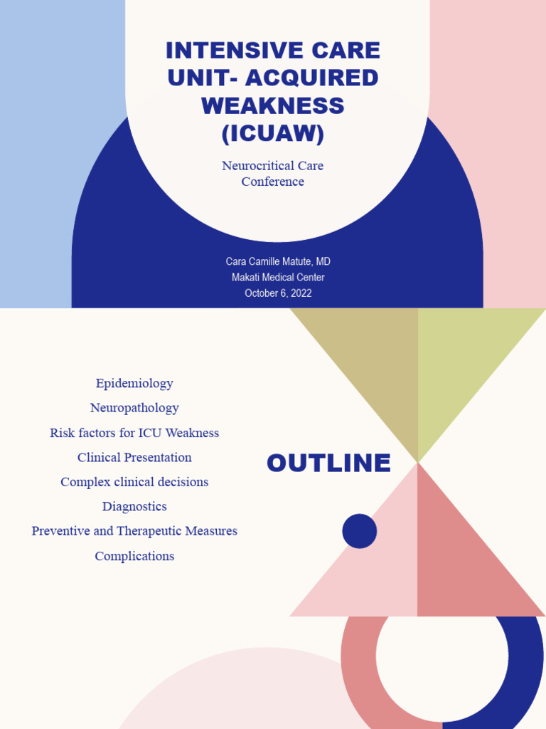 Intensive Care Unit - Acquired Weakness | PDF | Reactive Oxygen Species ...