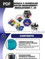 SW409 Scheduled Waste Handling Guide | PDF | Waste | Water