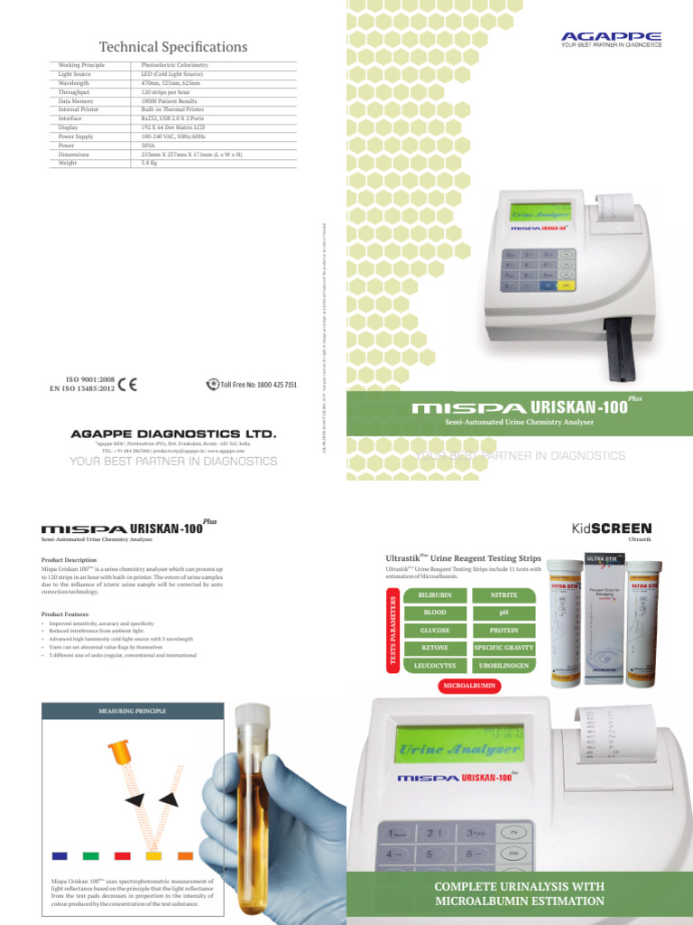 Mispa Uriskan 100 Plus 1 | PDF | Physical Sciences | Medical Specialties