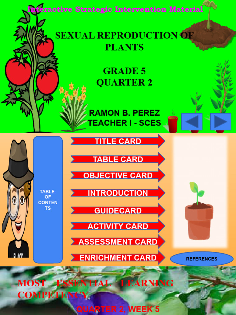 Plant Sexual Reproduction Guide | PDF | Flowers | Pollination