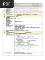 Mga Panagano NG Pandiwa | PDF