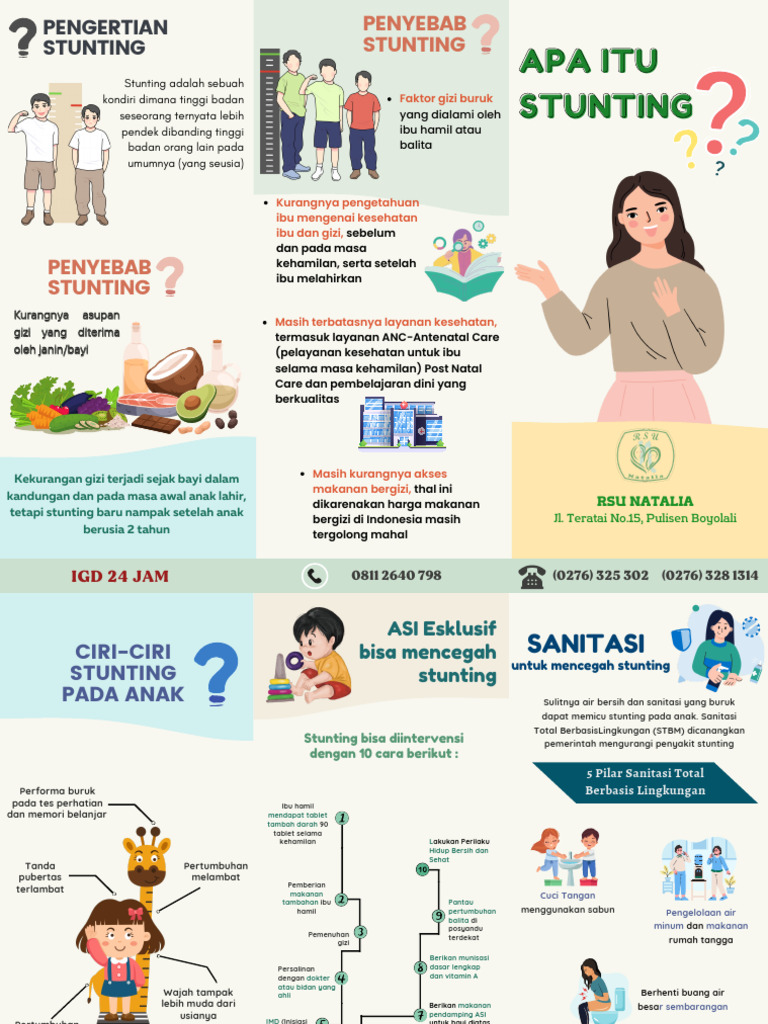 Leflet Stunting | PDF