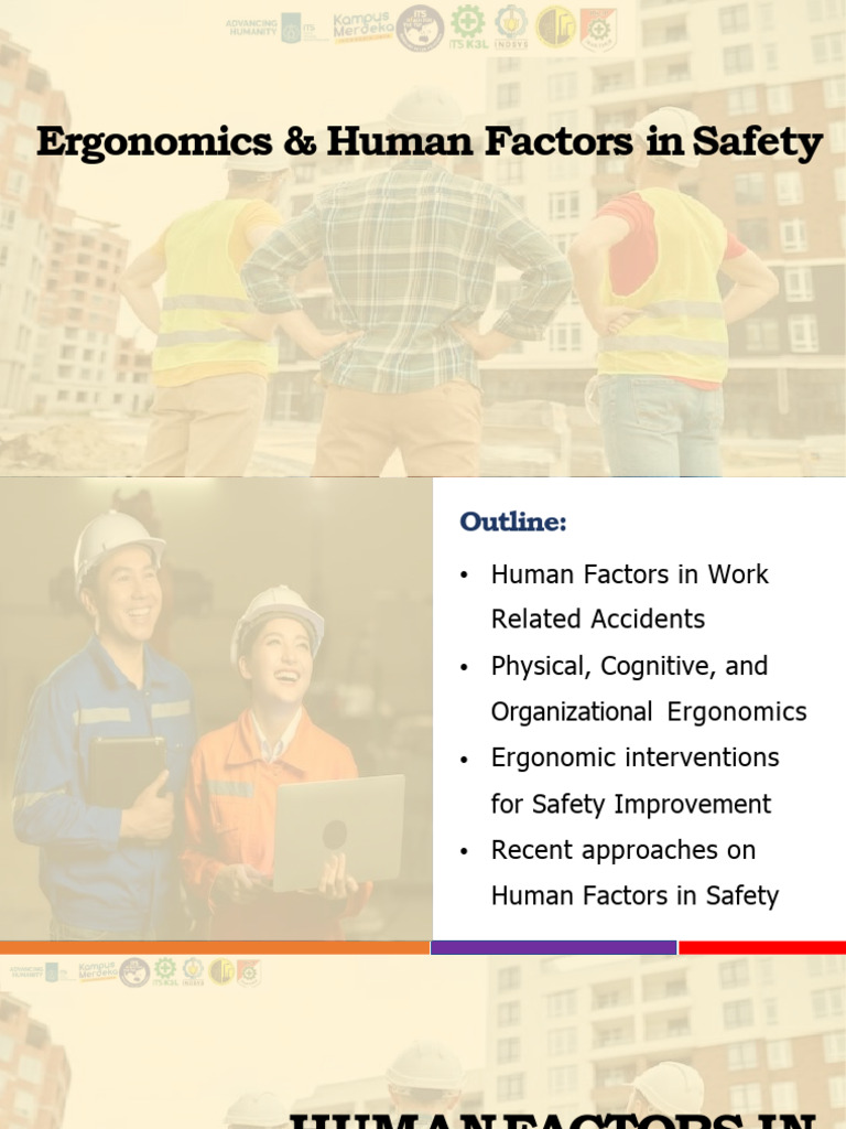 Ergonomics & Human Factors in Safety | PDF | Human Factors And ...