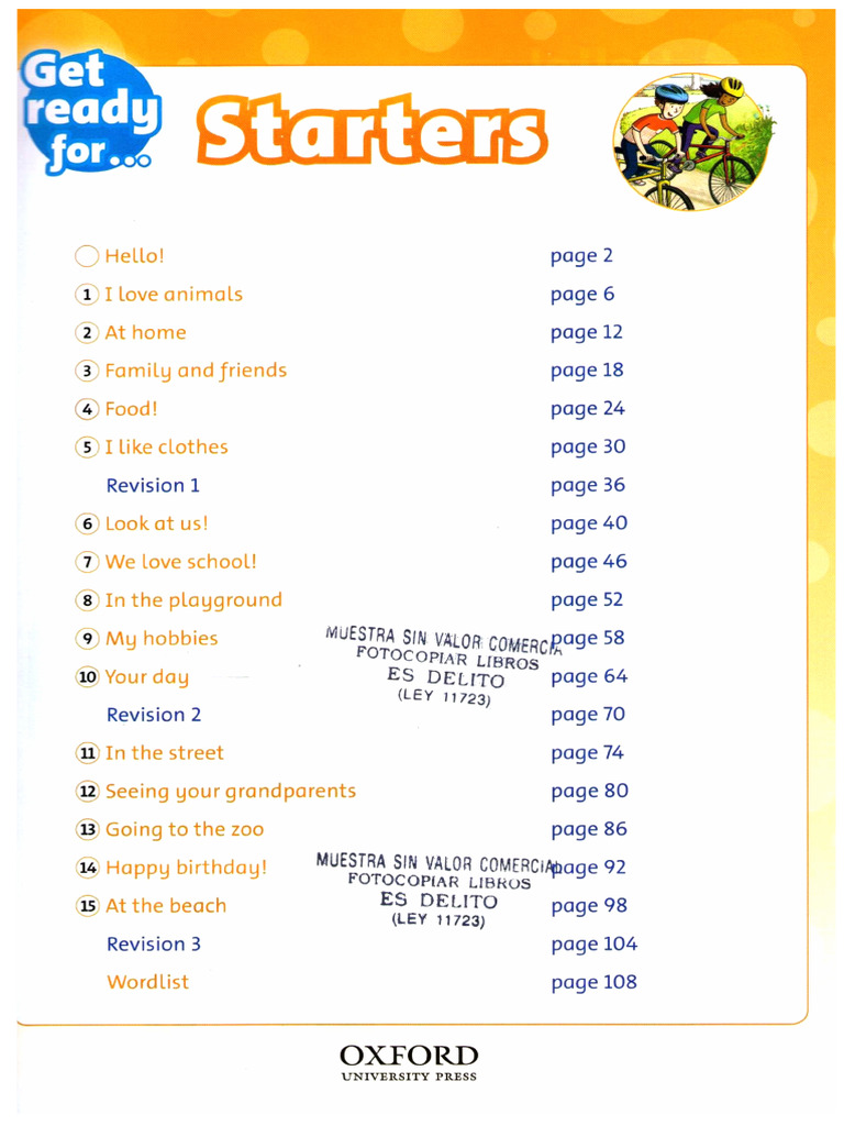 Get Ready For Starters-2 | PDF