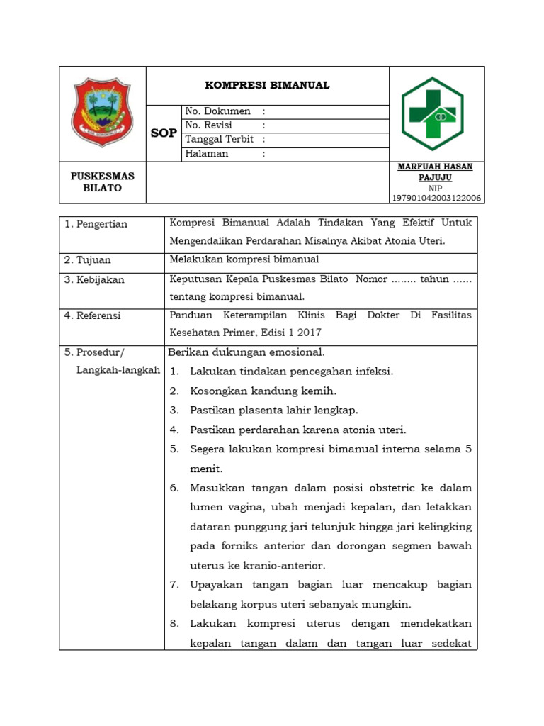 Kompresi Bimanual | PDF