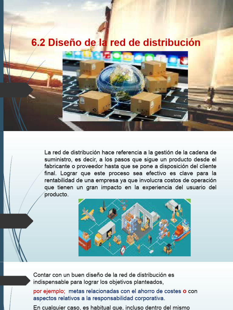 Diseño de la Red de Distribución Eficiente | PDF | Logística | Business
