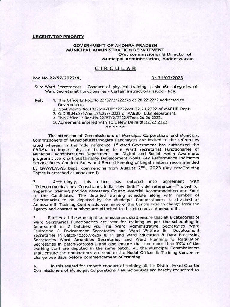 Training Circular | Download Free PDF | Graphics | Social Media