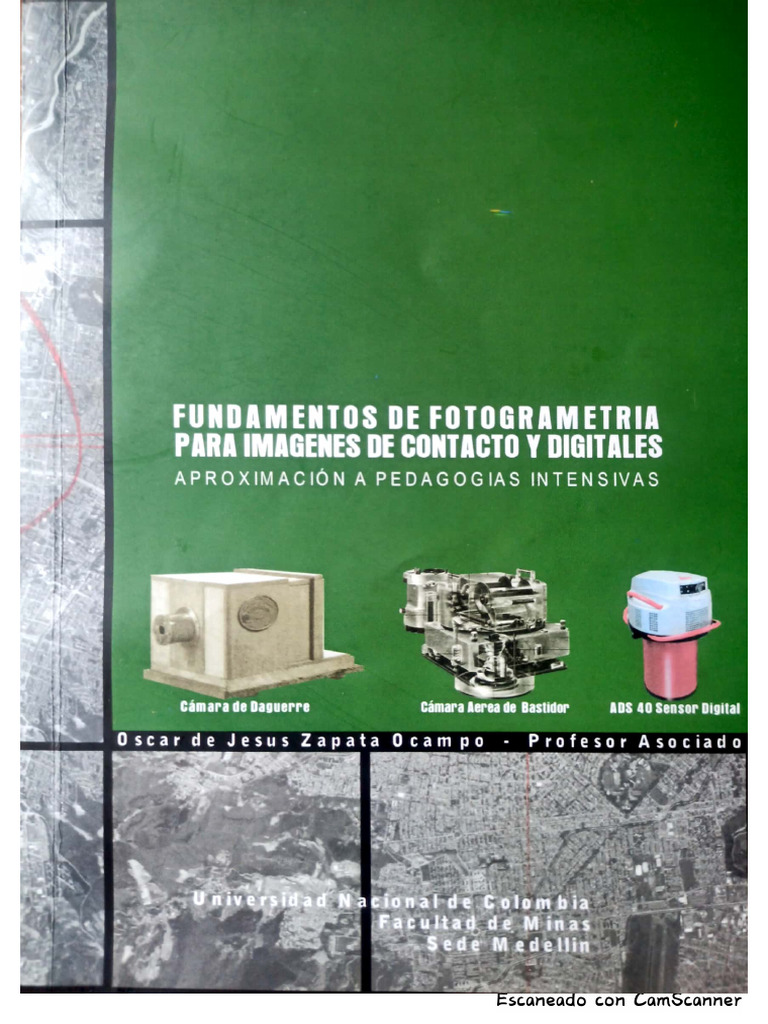 Fundamentos Fotogrametria - Imagenes - Contacto - Digitales | PDF | Color | Cámara