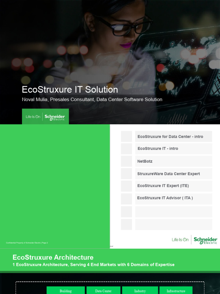 EcoStruxure IT Product Overview - Partner R | PDF | Data Center | Cloud ...