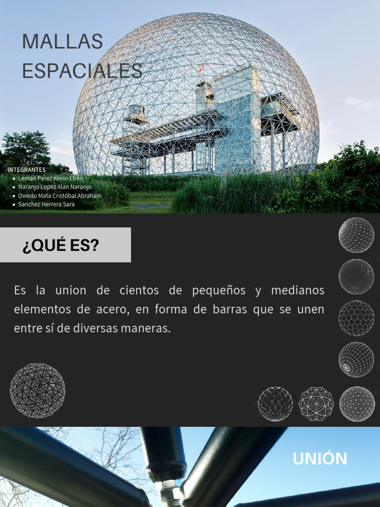 Mallas Espaciales: Leman Perez Kevin Efrén Naranjo Lopez Alan Naranjo Oviedo Mata Cristóbal ...