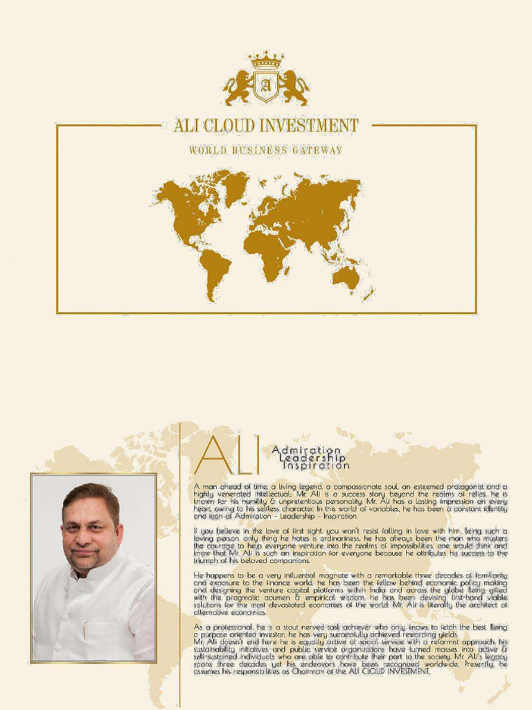 Ali Cloud Investment Profile | PDF | Market (Economics) | Trade