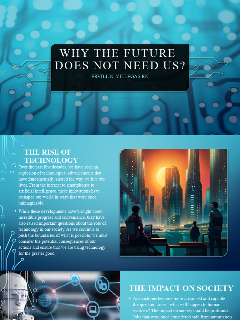 Why The Future Does Not Need Us | Download Free PDF | Robot | Robotics