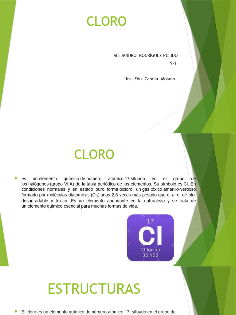 Cloro | PDF