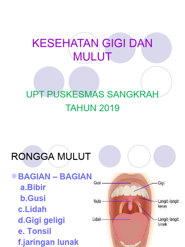 Kesehatan Gigi Dan Mulut | PDF