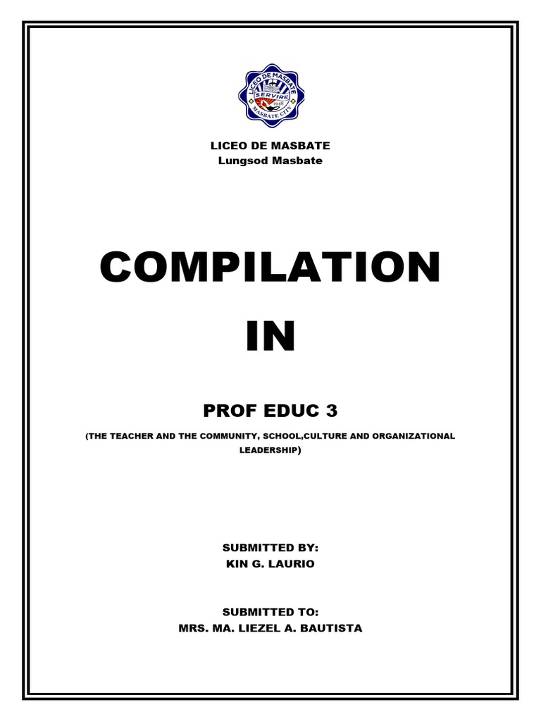 Profed 3 | Download Free PDF | Teachers | Sustainability