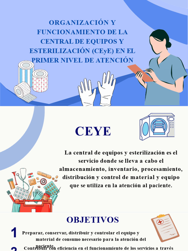 CEYE (Áreas) | PDF | Esterilización (Microbiología)