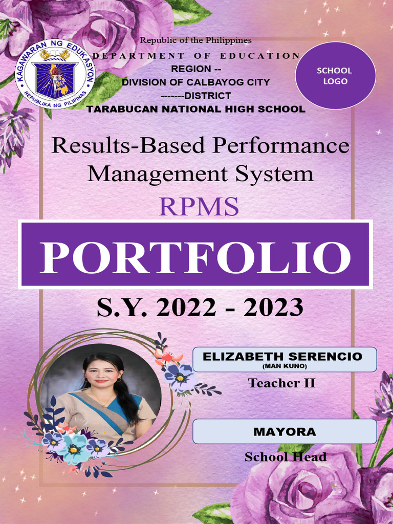 Violet Mayora's RPMS Portfolio 2022-2023 | PDF | Learning | Educational ...