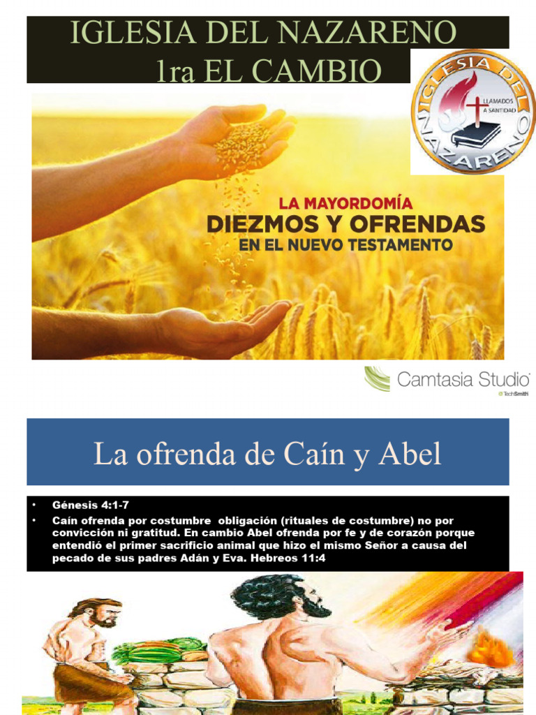 Diezmos y Ofrendas Abrahan Quiñones | PDF | Diezmo | Libro de levítico