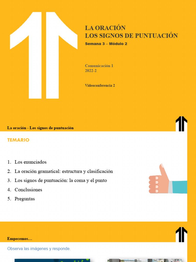 Mód. 2 | PDF | Oración (Lingüística) | Puntuación
