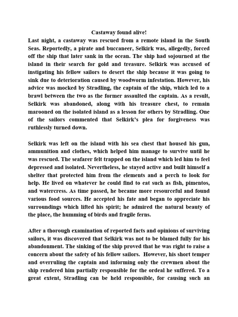 Answer - News Report | PDF