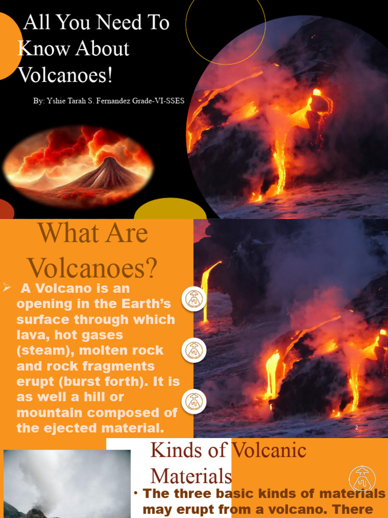 Yshie Volcanoes | PDF | Volcano | Types Of Volcanic Eruptions