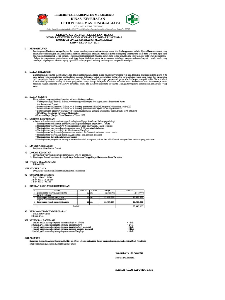 Kak 21 | PDF | Pengembangan Diri