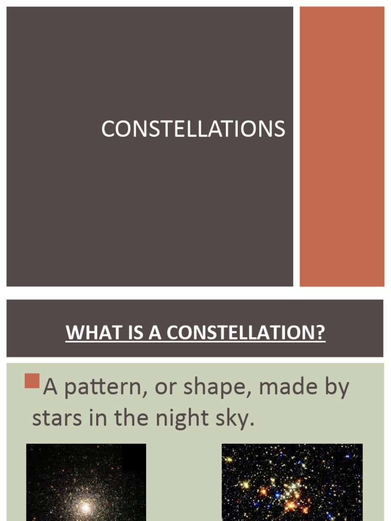 Constellations | PDF