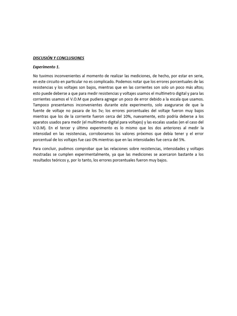 Práctica 7 Física Conclusiones | PDF