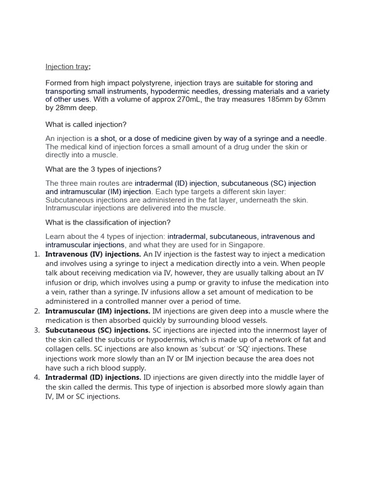 Question On Pharmacology | PDF | Injection (Medicine) | Intravenous Therapy