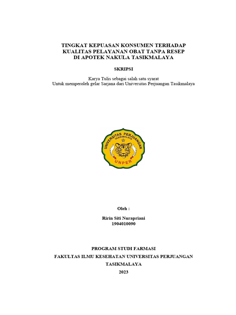 Skrpsi Ririn Hasil Revisi Lengkap Ganti Space | PDF