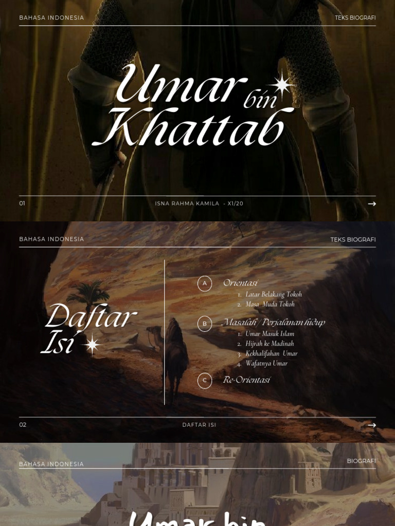 Biografi Umar Bin Khattab | PDF