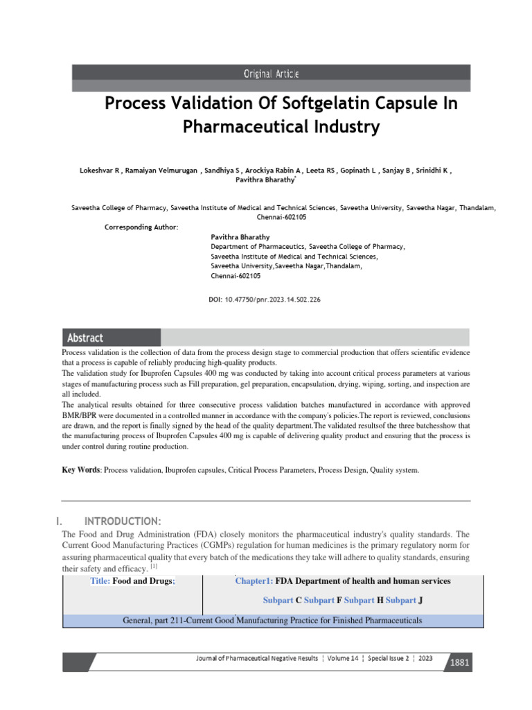 JPNR - S02, 2023 - 226 | PDF | Verification And Validation | Quality Assurance