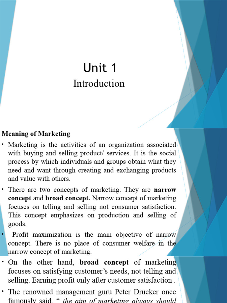 Unit 1 BIM MKT | PDF | Marketing | Digital Marketing