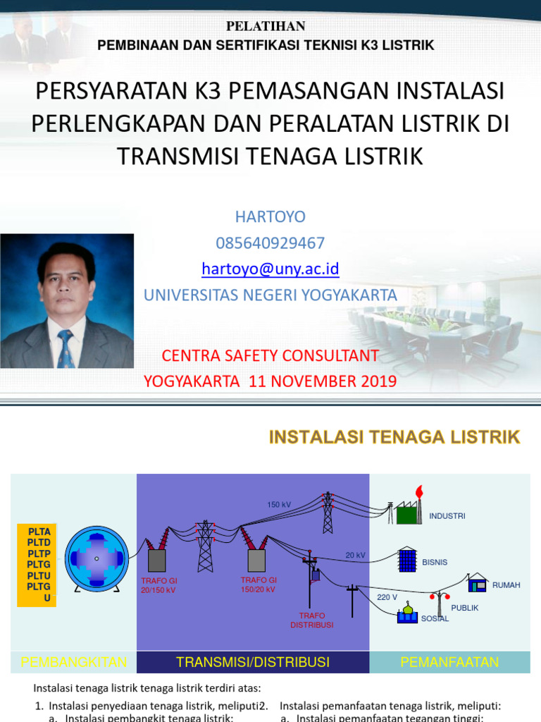 PPM - 2 - Persyaratan K3 Pemasangan Transmisi TL-CS-11!11!2019 | PDF