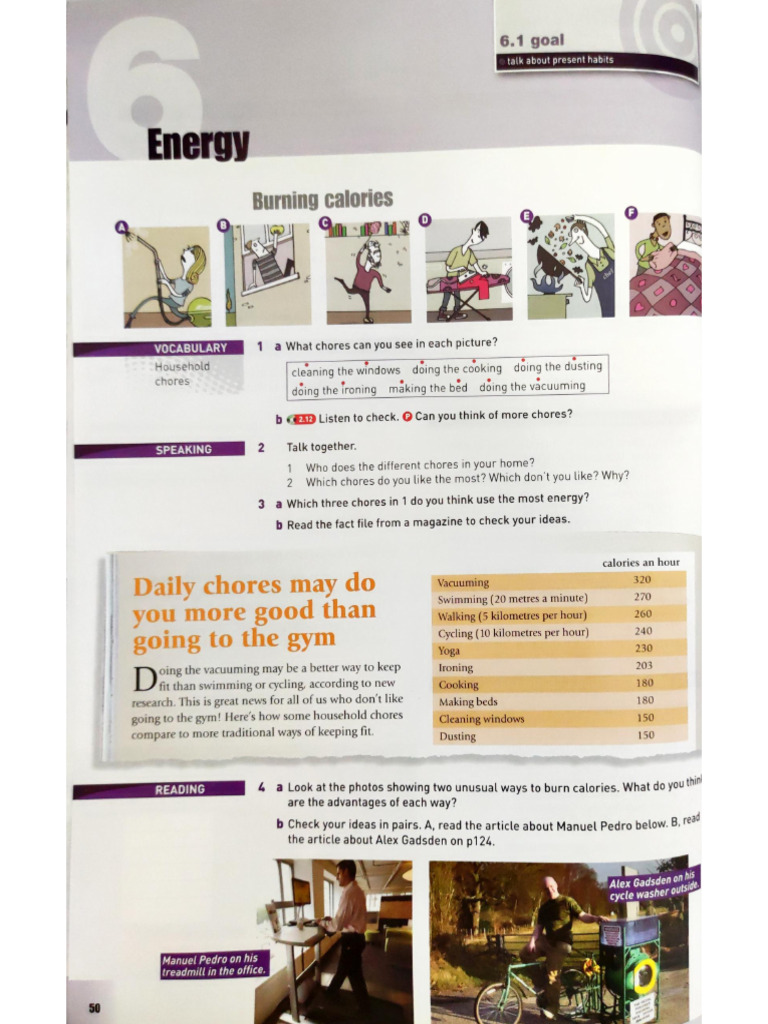 English Unlimited Pre-Intermediate Color Unit 6 | PDF