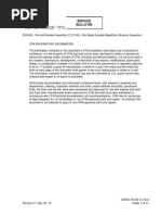 Service Bulletin: Cfe738 Turbofan Aircraft Engine | PDF | Turbine | Engines