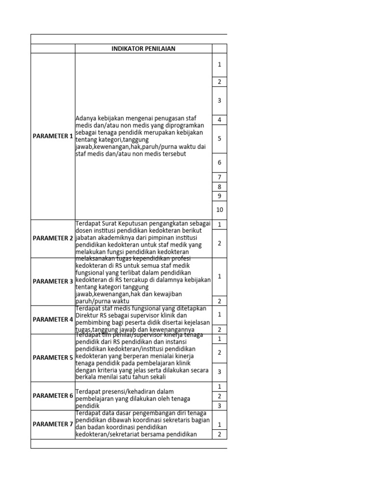 Borang RS Pendidikan Standar 3 RSPBA | PDF | Karier & Perkembangan