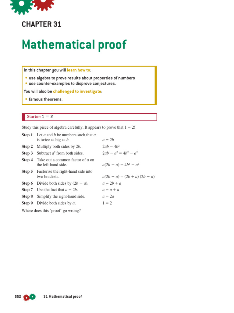 31 Chapter31 552-558 | PDF | Mathematical Proof | Numbers