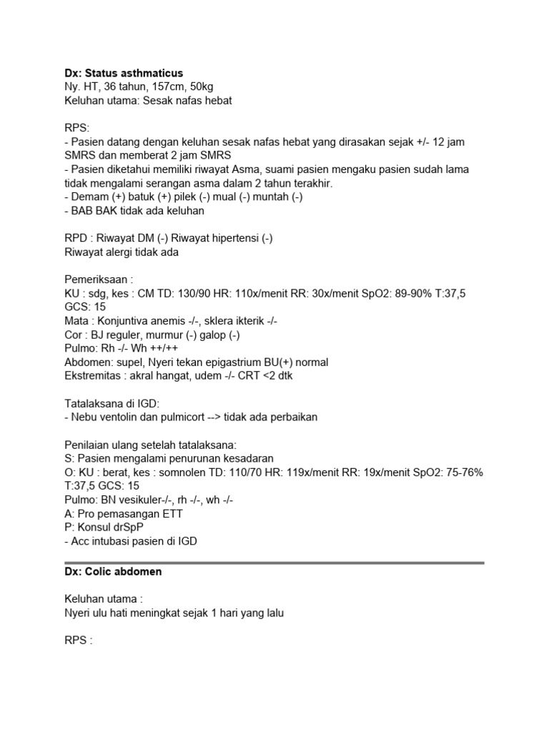 Borang RS Baiturrahim Tanissa - Fixed | PDF