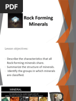 Lecture 3 Rock-Forming Minerals | PDF | Minerals | Mineralogy