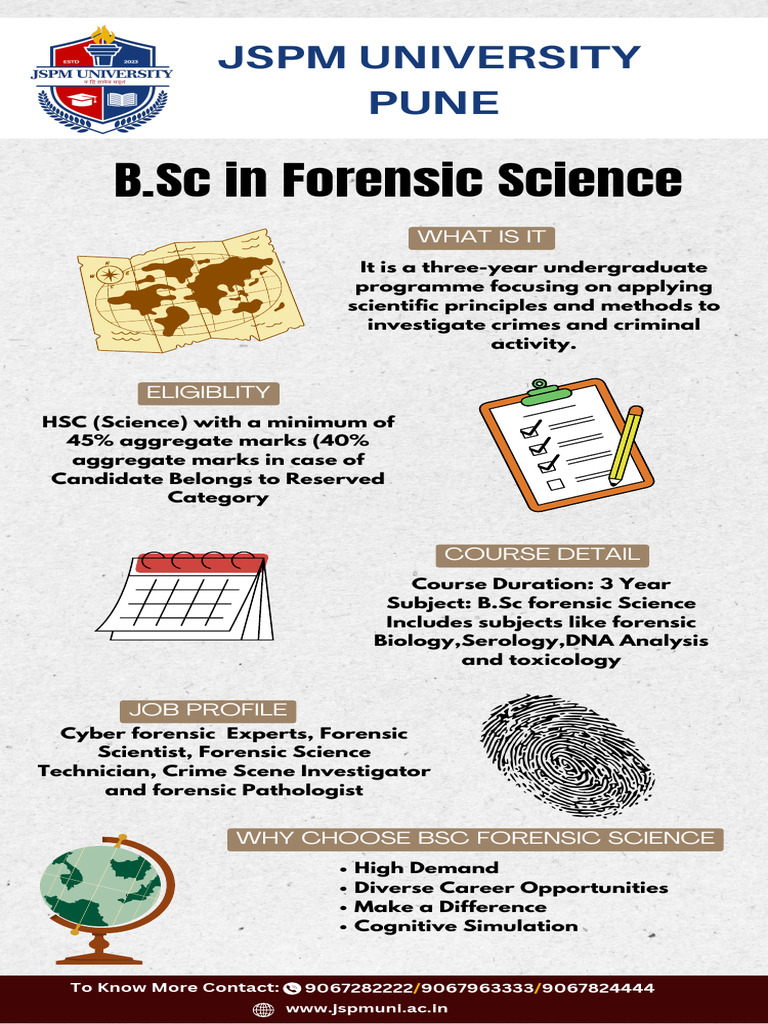B.SC in Foresic Science | PDF