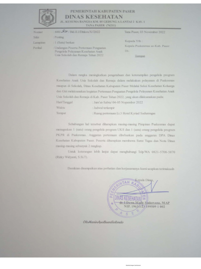 Undangan Ausrem | PDF