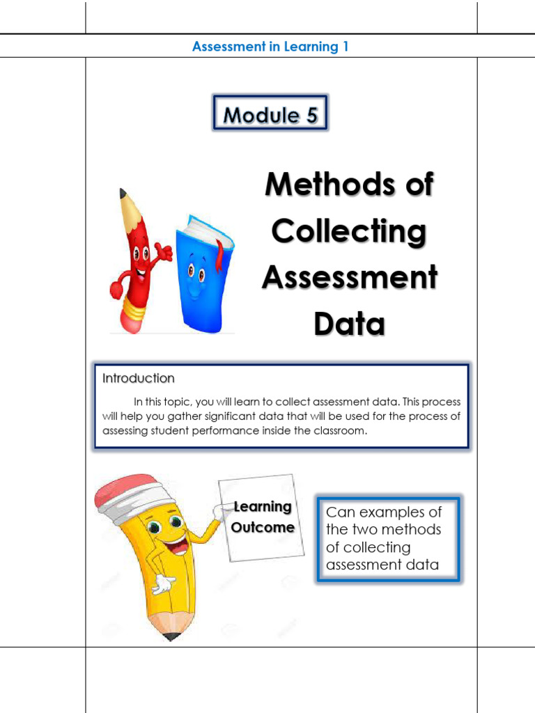 Module 5 | PDF | Educational Assessment | Learning
