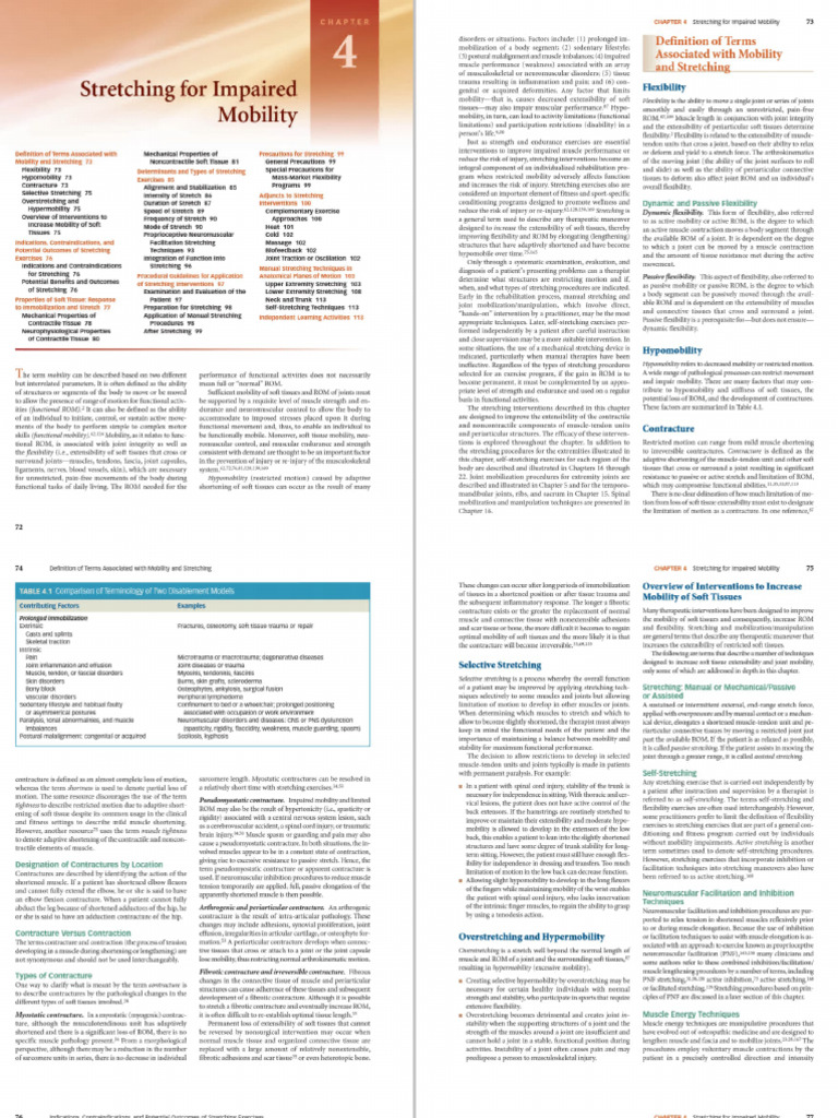 Stretching | PDF | Flexibility (Anatomy)