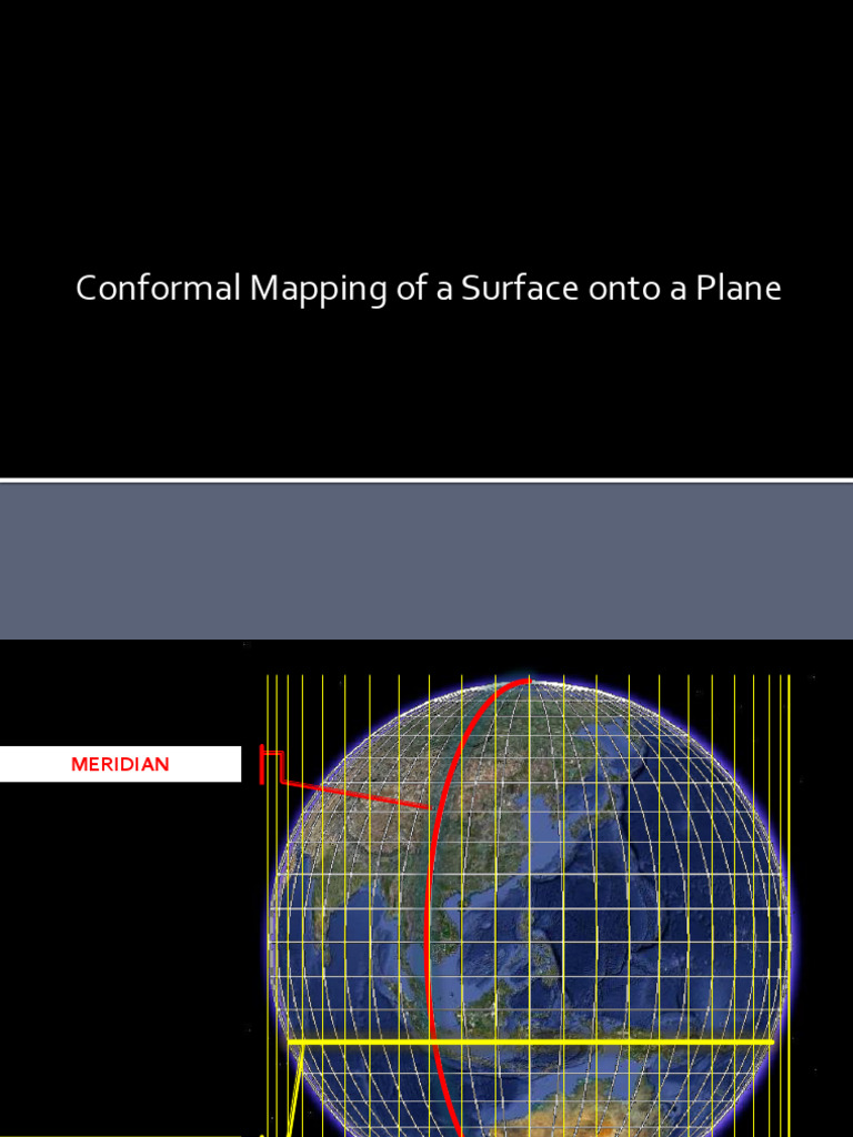 Conformal Mapping Of A Surface Onto A Plane Pdf Latitude Azimuth
