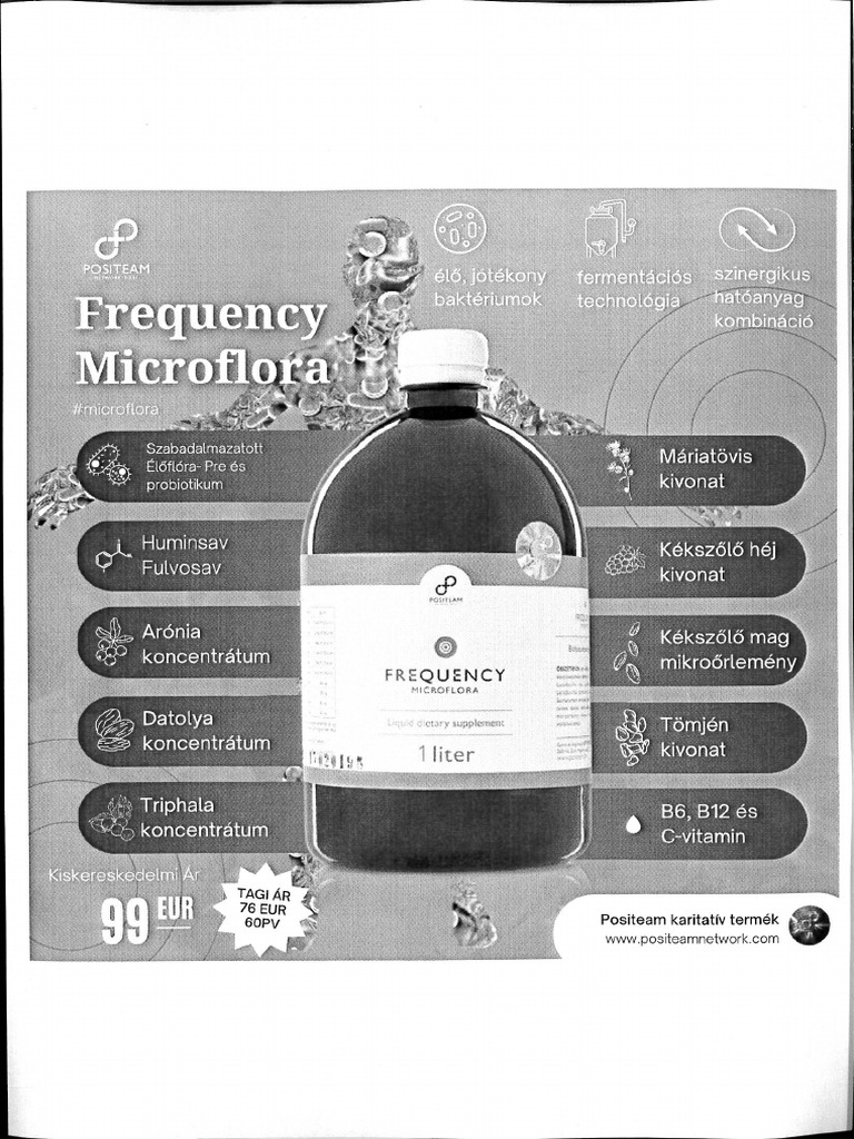 Frequency Microflora Leírása | PDF
