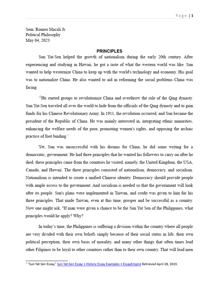 Paper 8 Sun Yat Sen | Download Free PDF | Taiwan | China