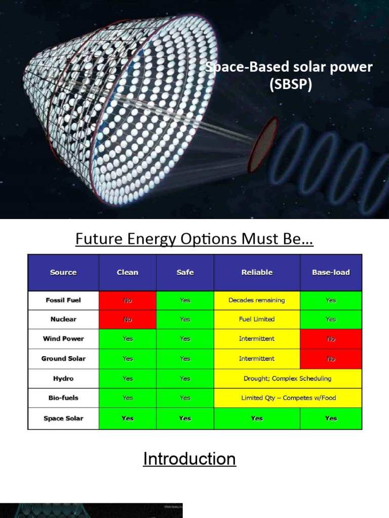 Space-Based Solar Power | PDF | Microwave | Waves