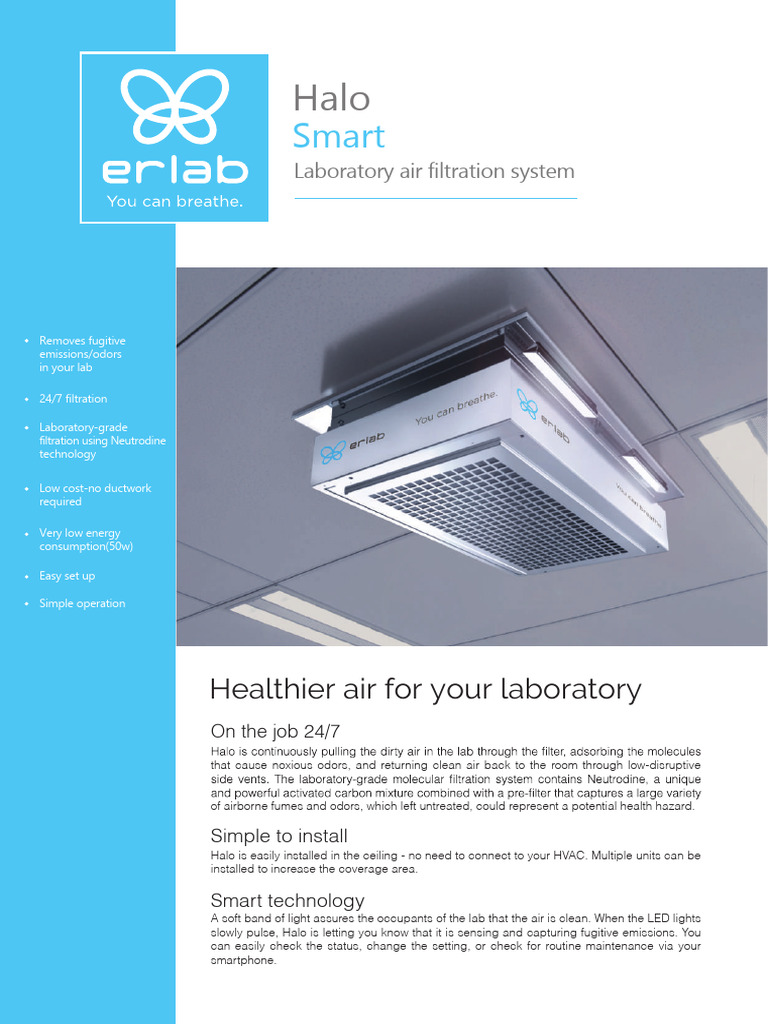 Erlab - Halo C | PDF | Volatile Organic Compound